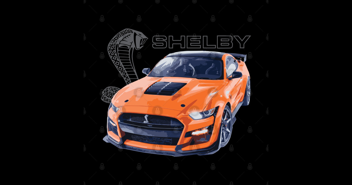 twister orange gt500 shelby cobra mustang - Ford Mustang Gt - Sticker ...