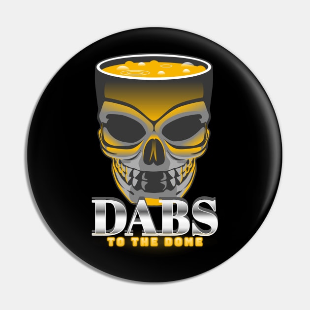 Dabs to the dome- Skull filled with dabs- 420 weed stoner skull ...