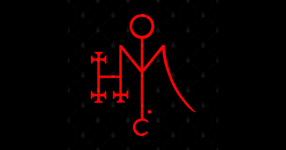 Moloch Demon sigil - Moloch - Sticker | TeePublic