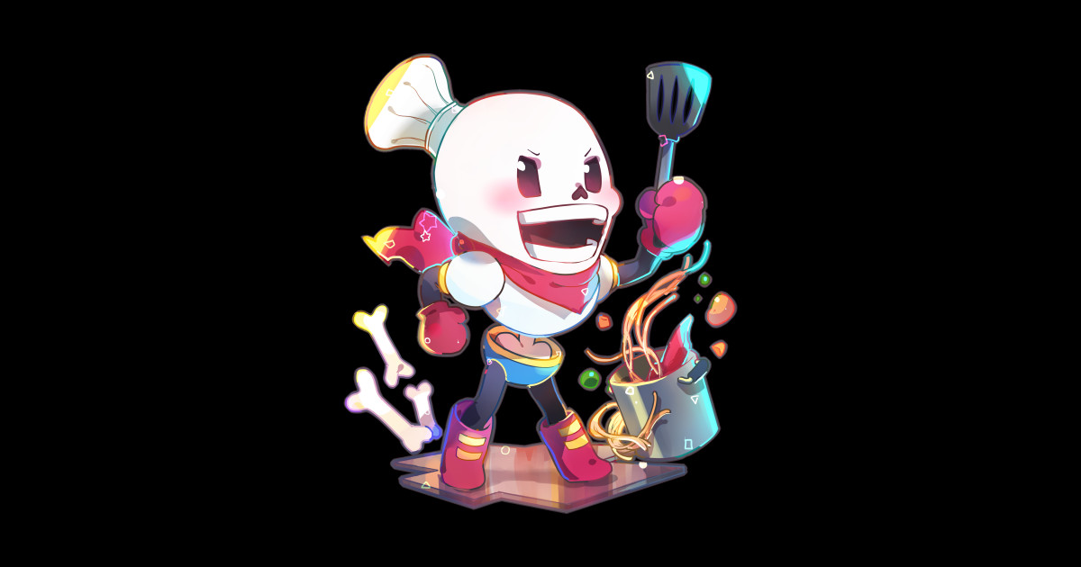 undertale- papyrus - Undertale - Sticker | TeePublic