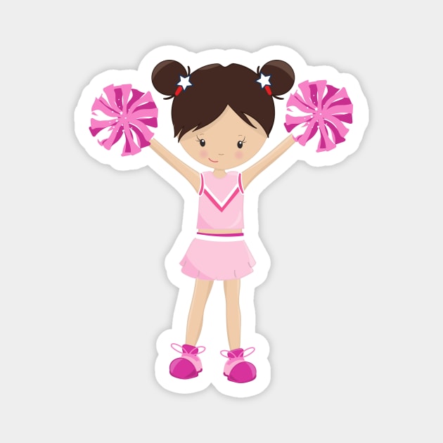 Cheerleaders, Cute Girl, Brown Hair, Cheerleading - Girl Cheerleader ...