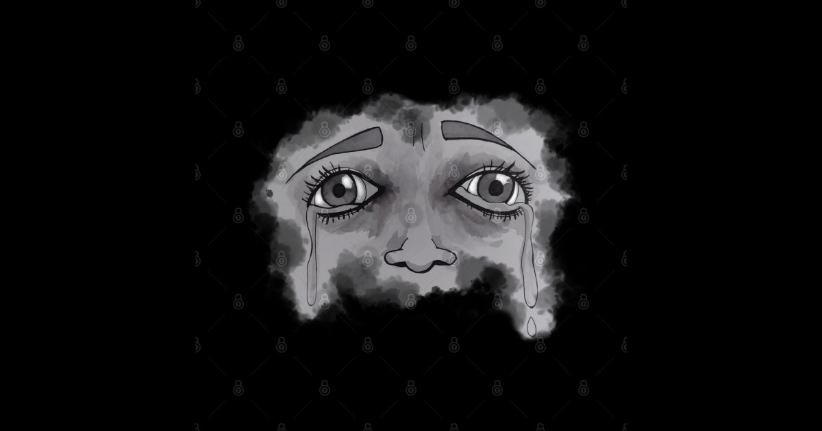 Crying eyes - Crying Eyes - Sticker | TeePublic