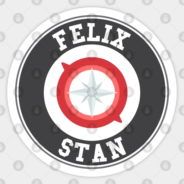 Stray Kids SKZ Felix stan - Felix Skz - Sticker | TeePublic