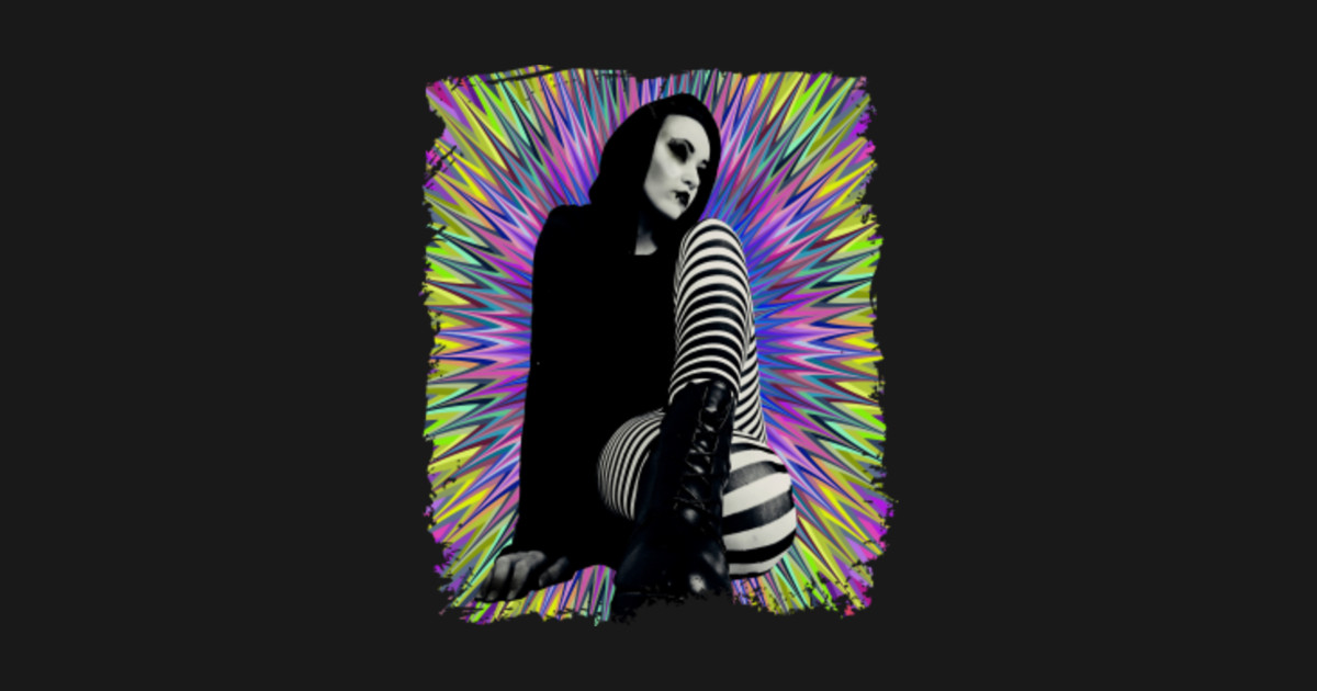 Psychedelic Goth 4 - Goth - Sticker | TeePublic