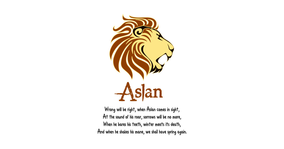 Aslan Poem - Aslan - T-Shirt | TeePublic