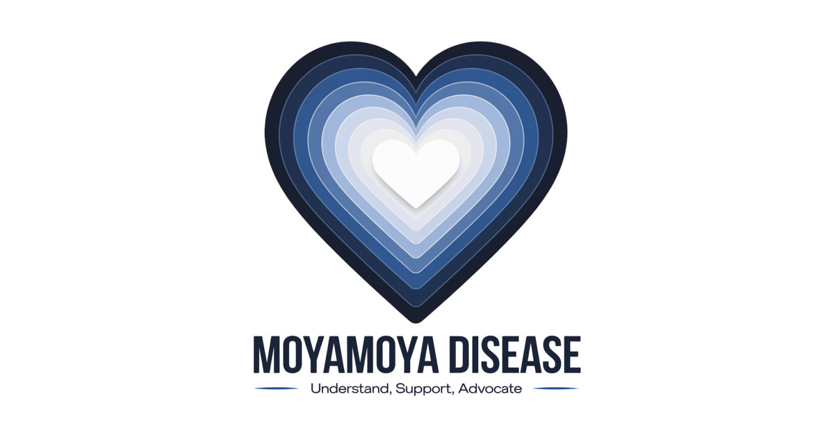 Moyamoya Disease Moyamoya Syndrom Awareness Blue Ribbon - Moyamoya - T ...