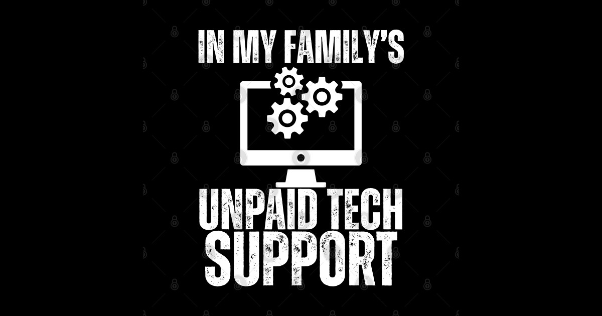 Tech Support Funny Computer Engineer - Technology - Sticker | TeePublic