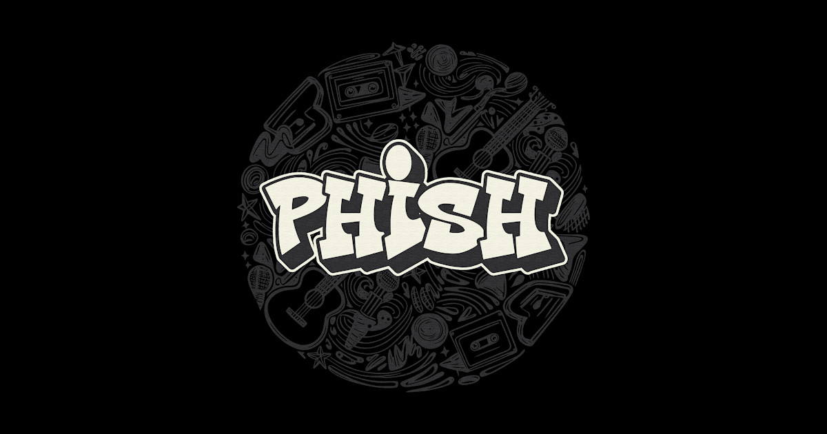 Phish Costume Graffiti Back Front - Phish - Sticker | TeePublic