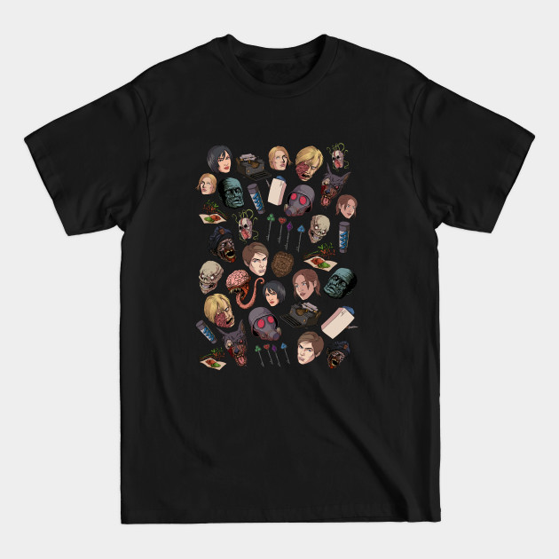 Resident Evil 2 pattern - Resident Evil 2 - T-Shirt sold by Dutch Lela ...