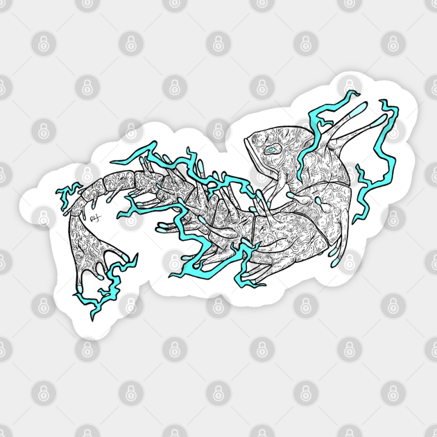 Ampeel - Subnautica - Sticker | TeePublic