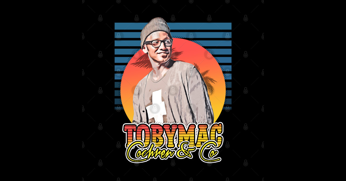 tobymac retro style flyer vintage cochren and co - Tobymac - Sticker ...