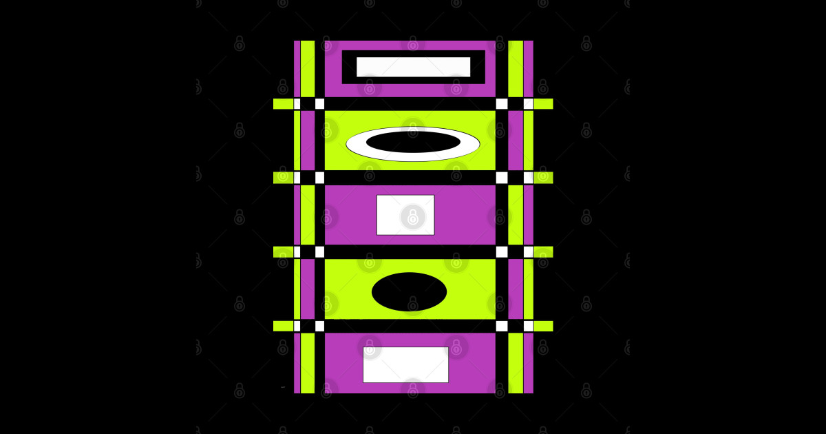 Compartment - Pattern - Compartment - Sticker | TeePublic