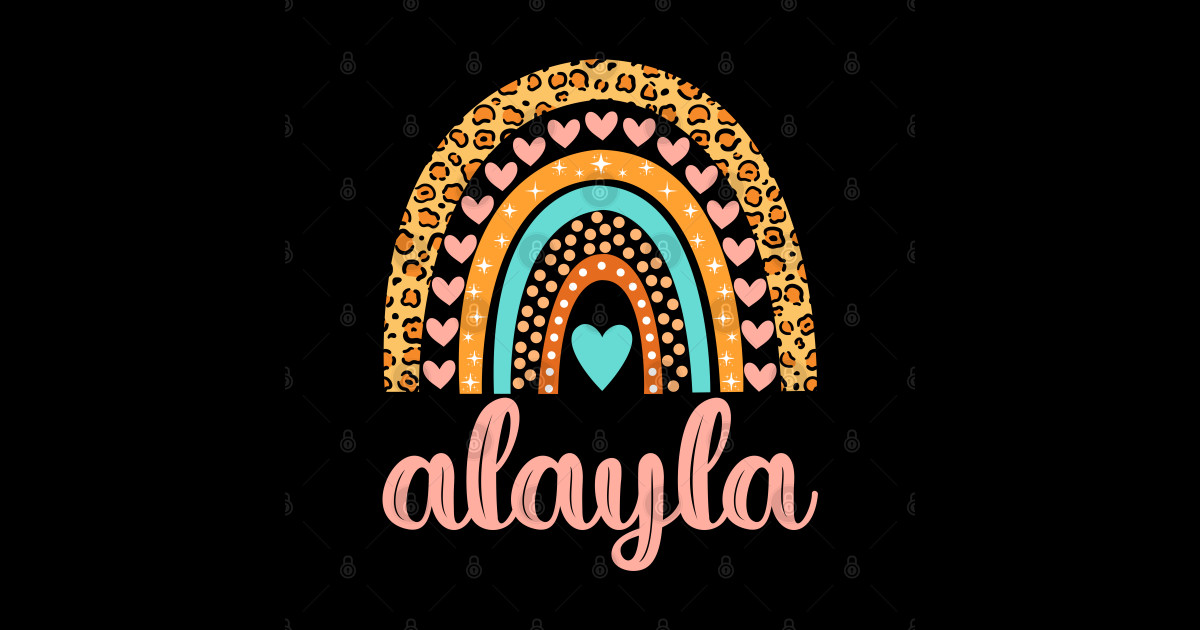 Alayla Name Alayla Birthday - Alayla - Sticker | TeePublic