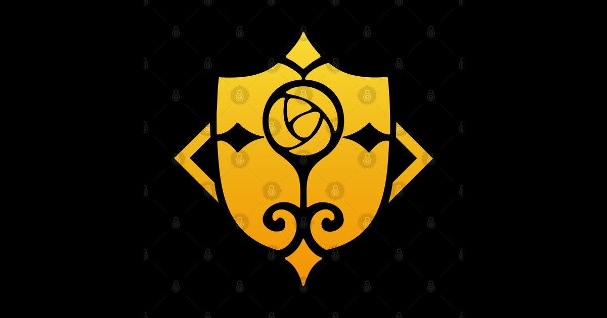 Genshin Impact Noelle Emblem - Genshin Impact - Sticker | TeePublic