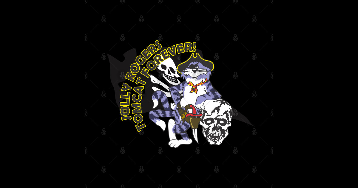 Tomcat Forever Jolly Rogers - Tomcat Forever Jolly Rogers - Sticker ...