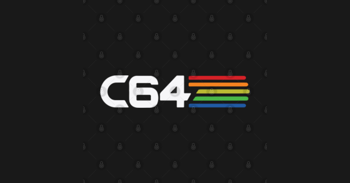 C64 Retro - Commodore 64 - Sticker | TeePublic