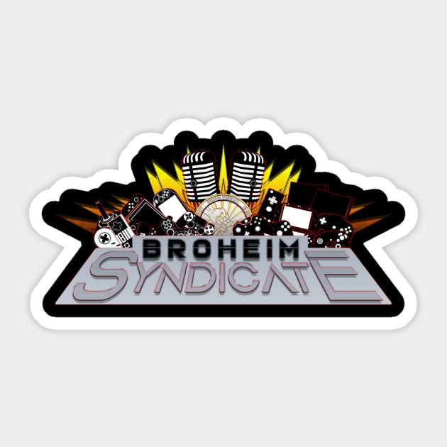Broheim Syndicate Logo - Broheim Broheimsyndicate - Sticker | TeePublic