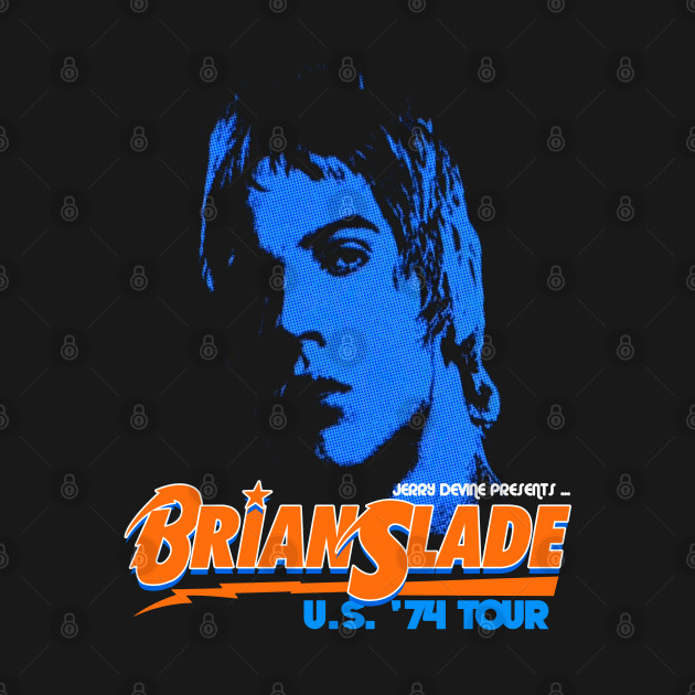 Glam Rocker Brian Slade world tour - Glam Rock - T-Shirt | TeePublic
