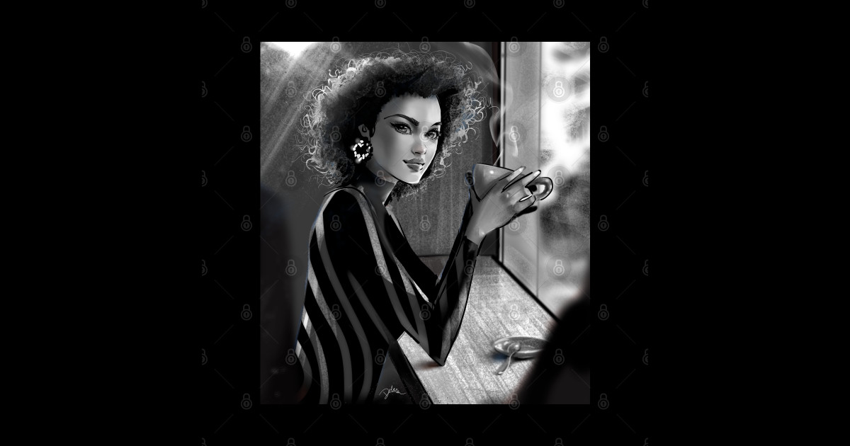 Pinup Coffee - Pinup Coffee - Sticker | TeePublic