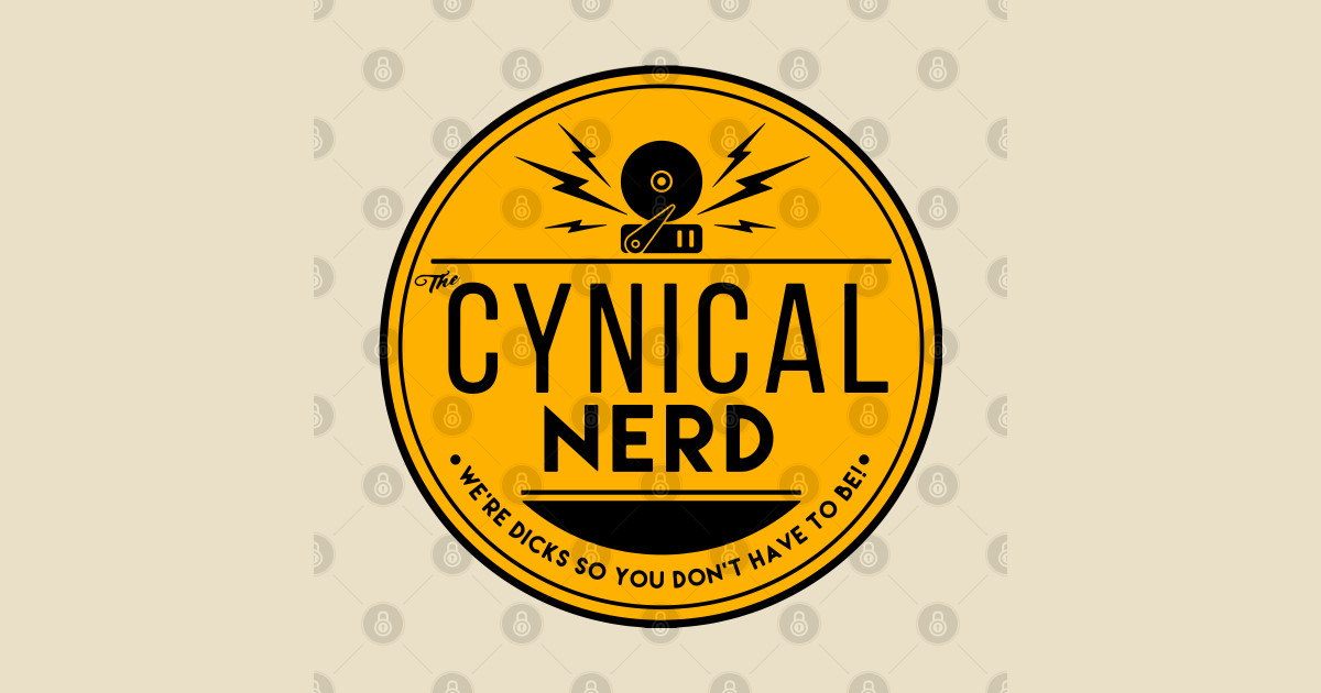 Old School Logo - R - The Cynical Nerd - T-Shirt | TeePublic