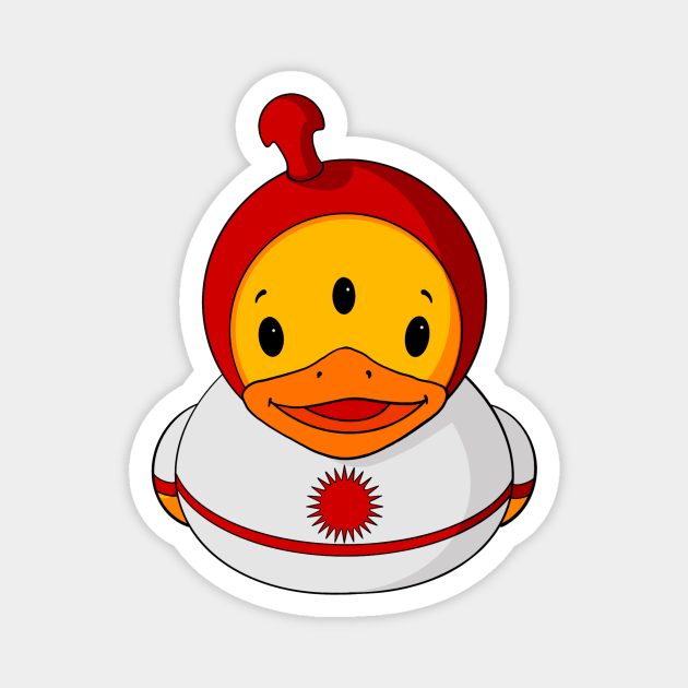 Alien Explorer Rubber Duck - Astronaut - Magnet | TeePublic