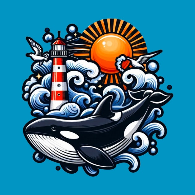 KILLER WHALE 6 - Orcinus Orca - T-Shirt | TeePublic