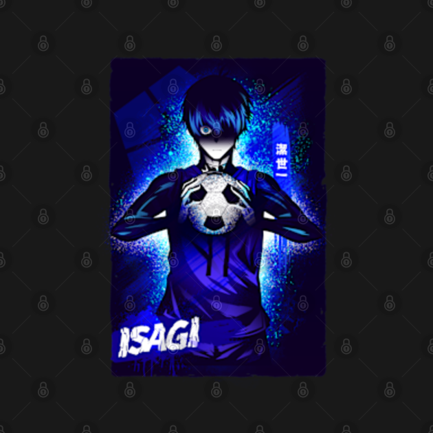 Attack of Silhouette Isagi - Isagi - T-Shirt | TeePublic