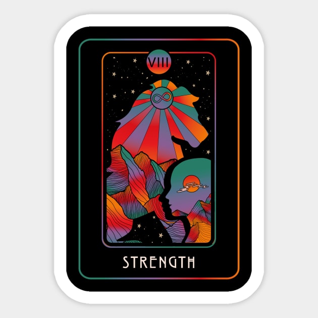 Strength - Strength - Sticker | TeePublic