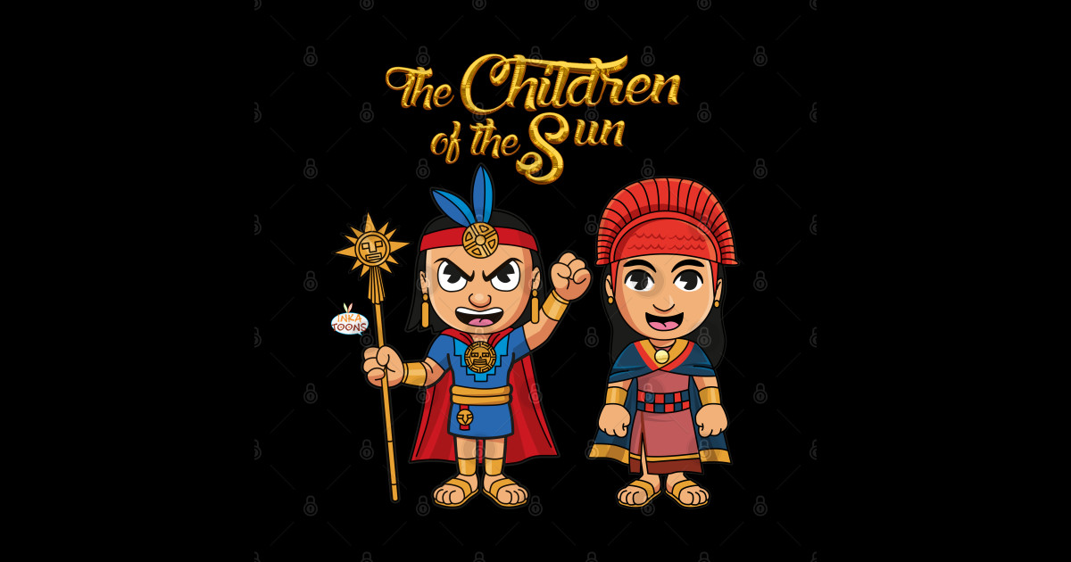 The Children of the Sun - Inca - Sticker | TeePublic