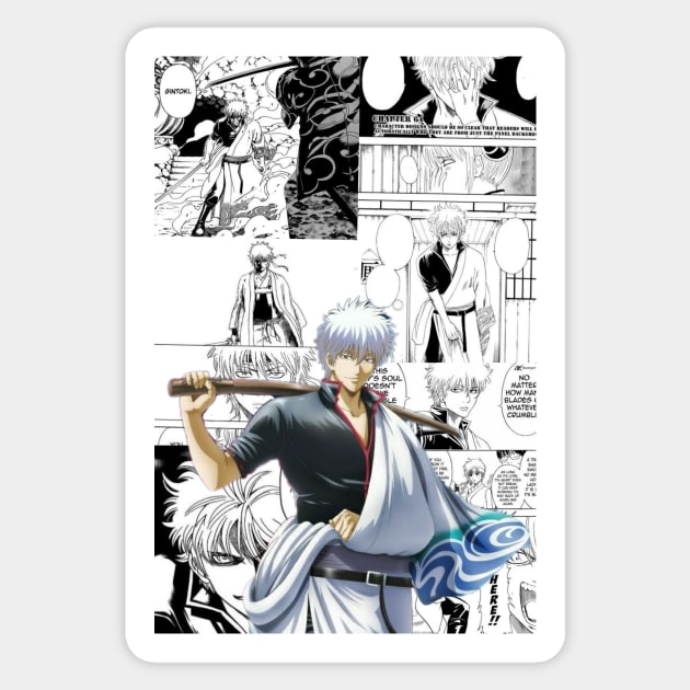 Gintoki Sakata - Gintoki - Sticker | TeePublic