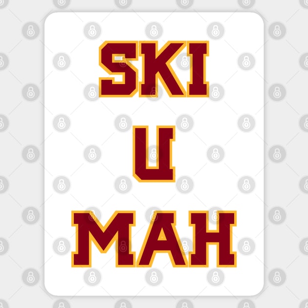 Ski-U-Mah - Minnesota - Sticker | TeePublic
