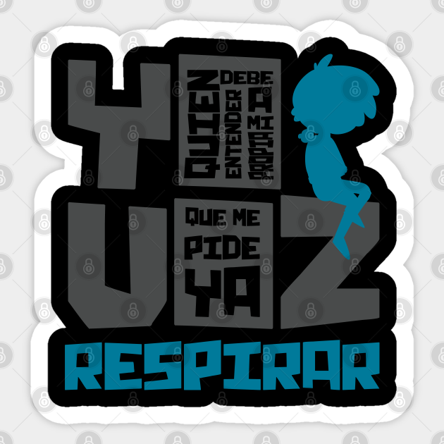 FHS: NO PUEDO NI RESPIRAR - Fhs - Sticker | TeePublic