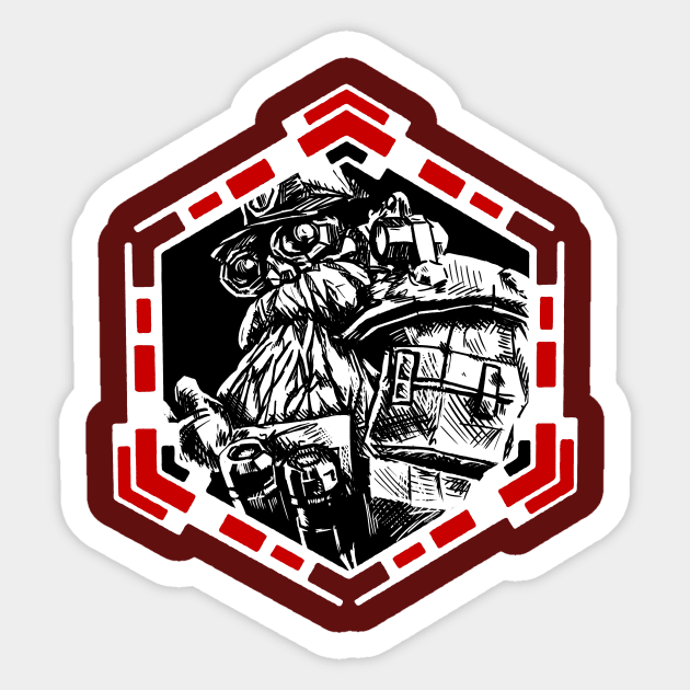 Deep Rock Galactic - Engineer - Deep Rock Galactic - Sticker | TeePublic