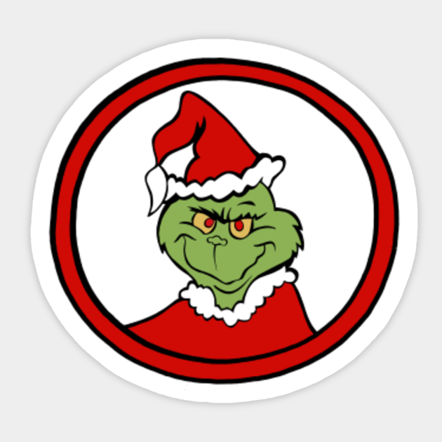 Printable Grinch Stickers