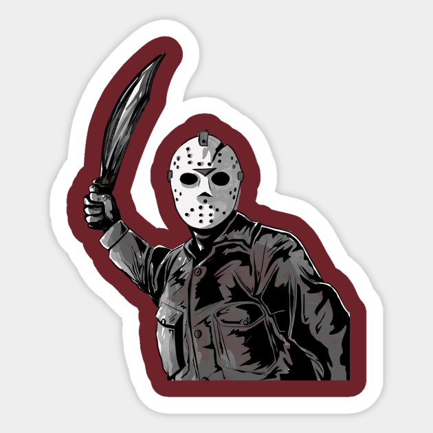 Friday the 13th - Slasher Movies - Sticker | TeePublic