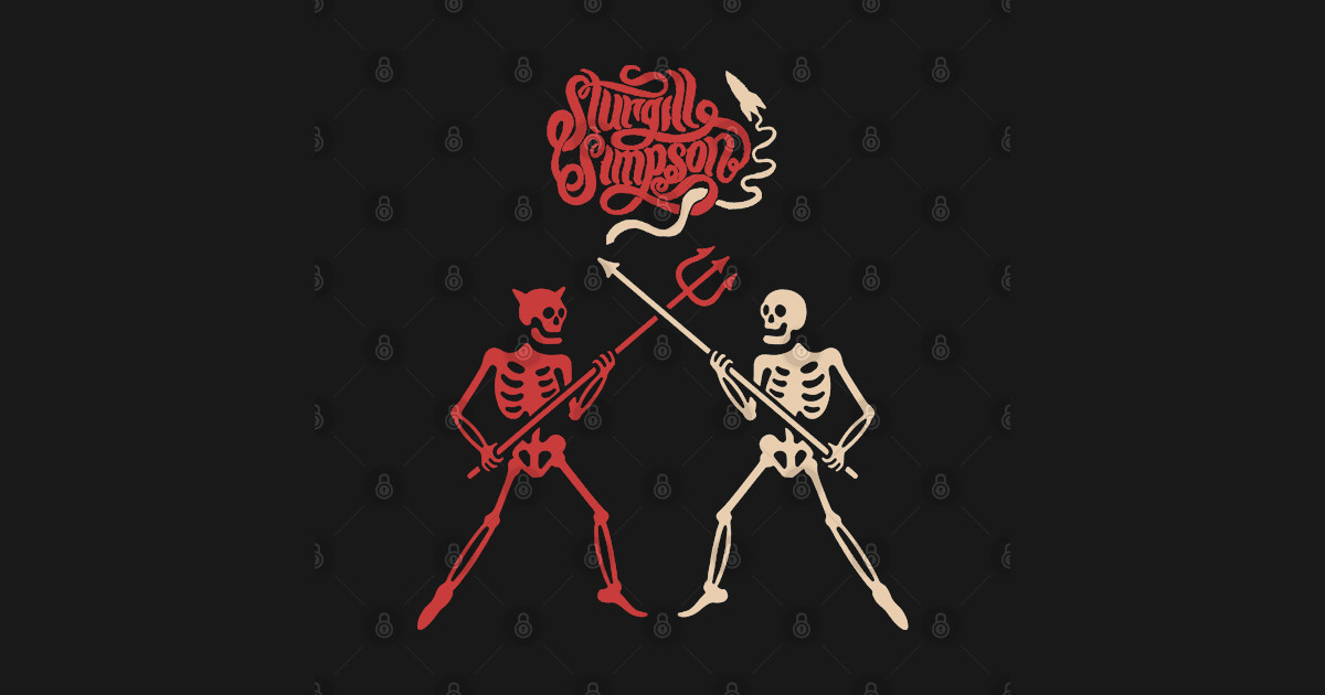 Sturgill Simpson Skull - Sturgill Simpson - T-Shirt | TeePublic