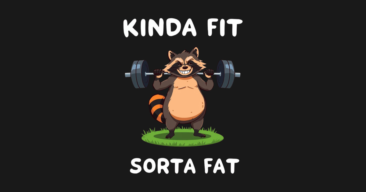 Kinda Fit Sorta Fat Gym Cute Panda - Kinda Fit Sorta Fat Gym Cute Panda ...