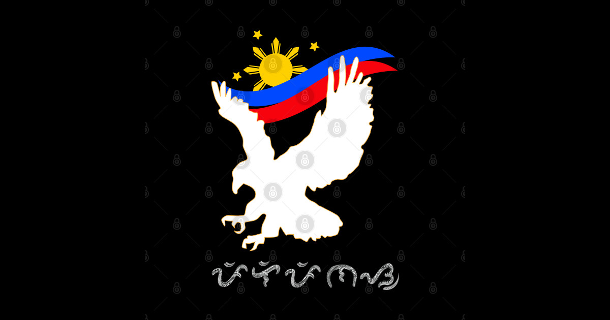 Philippine Flag x Eagle / Baybayin word Pilipinas (Philippines ...