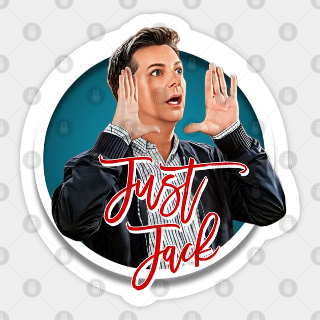 Will & Grace - Just Jack - Will And Grace - Sticker | TeePublic