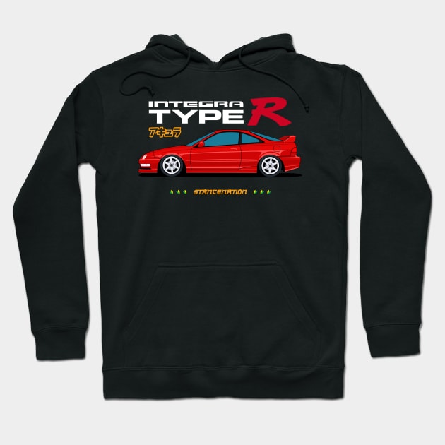 Integra Type R Stancenation jdm cars - Integra Type R - Hoodie | TeePublic