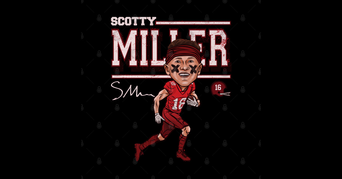 Scotty Miller Atlanta Cartoon - Scotty Miller - Sticker | TeePublic