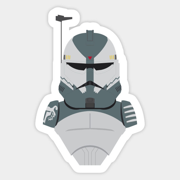 Commander Wolffe phase 2 sticker - Star Wars - Sticker | TeePublic