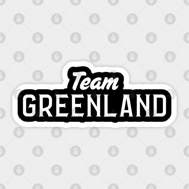 Greenland-Defence-Team - Greenland Defence Team - Sticker | TeePublic