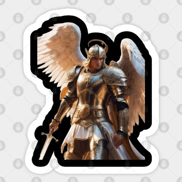 St Michael the Archangel - Angels - Sticker | TeePublic