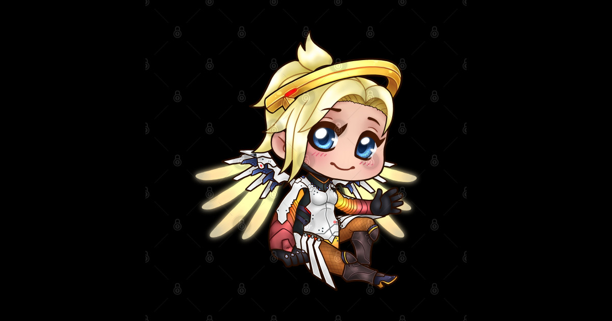 Chibi Mercy - Overwatch - Sticker | TeePublic