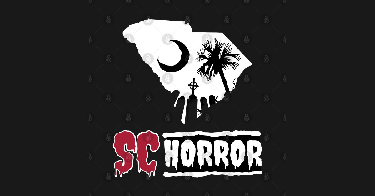 SC Horror Full Logo - Sc Horror - T-Shirt | TeePublic