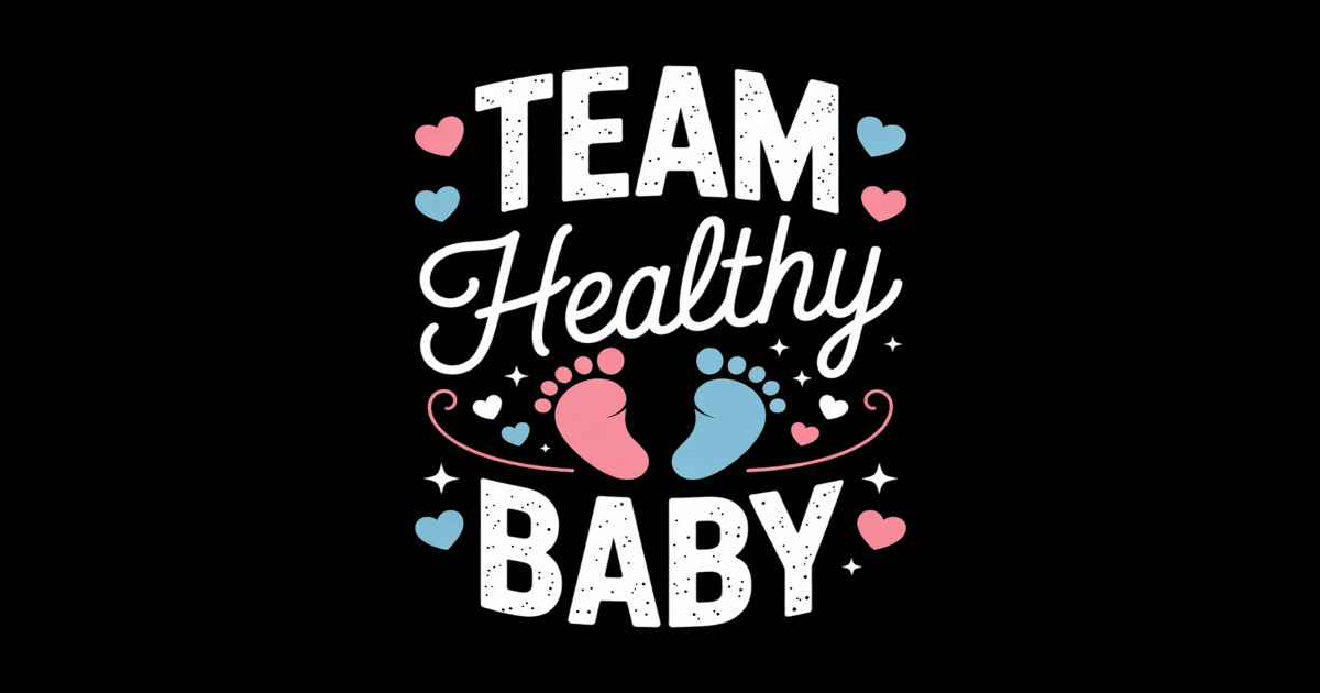 Gender reveal team healthy baby party supplies - Gender Reveal Team ...