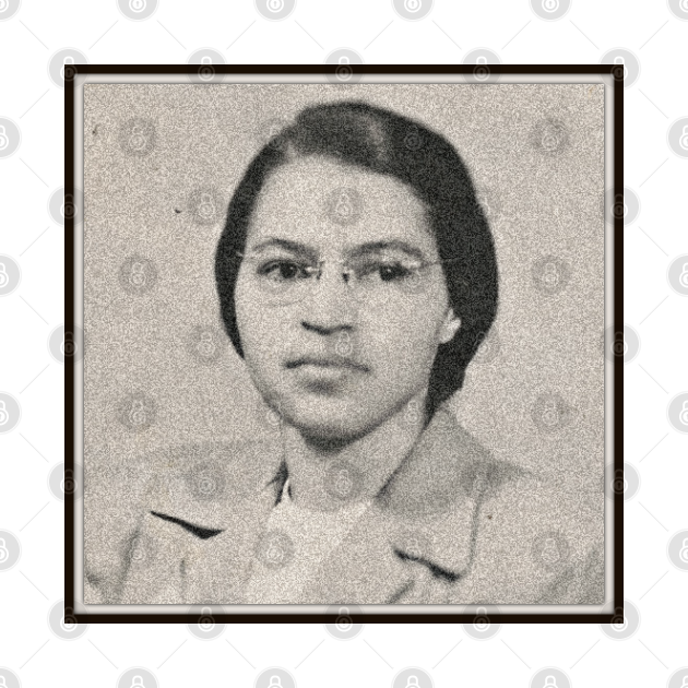 Rosa Parks Portrait - Rosa Parks - T-Shirt | TeePublic
