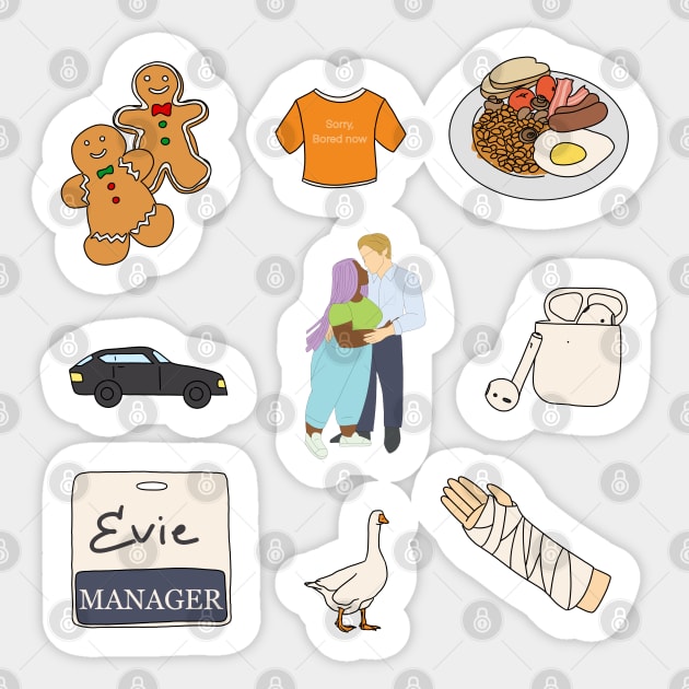 Eve Brown aesthetic - Act Your Age Eve Brown - Sticker | TeePublic