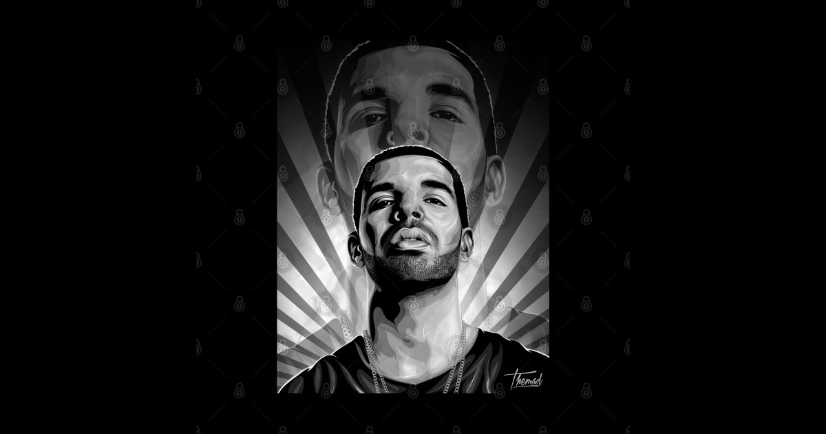DRAKE - THE GOD - Drake Ovo - Sticker | TeePublic